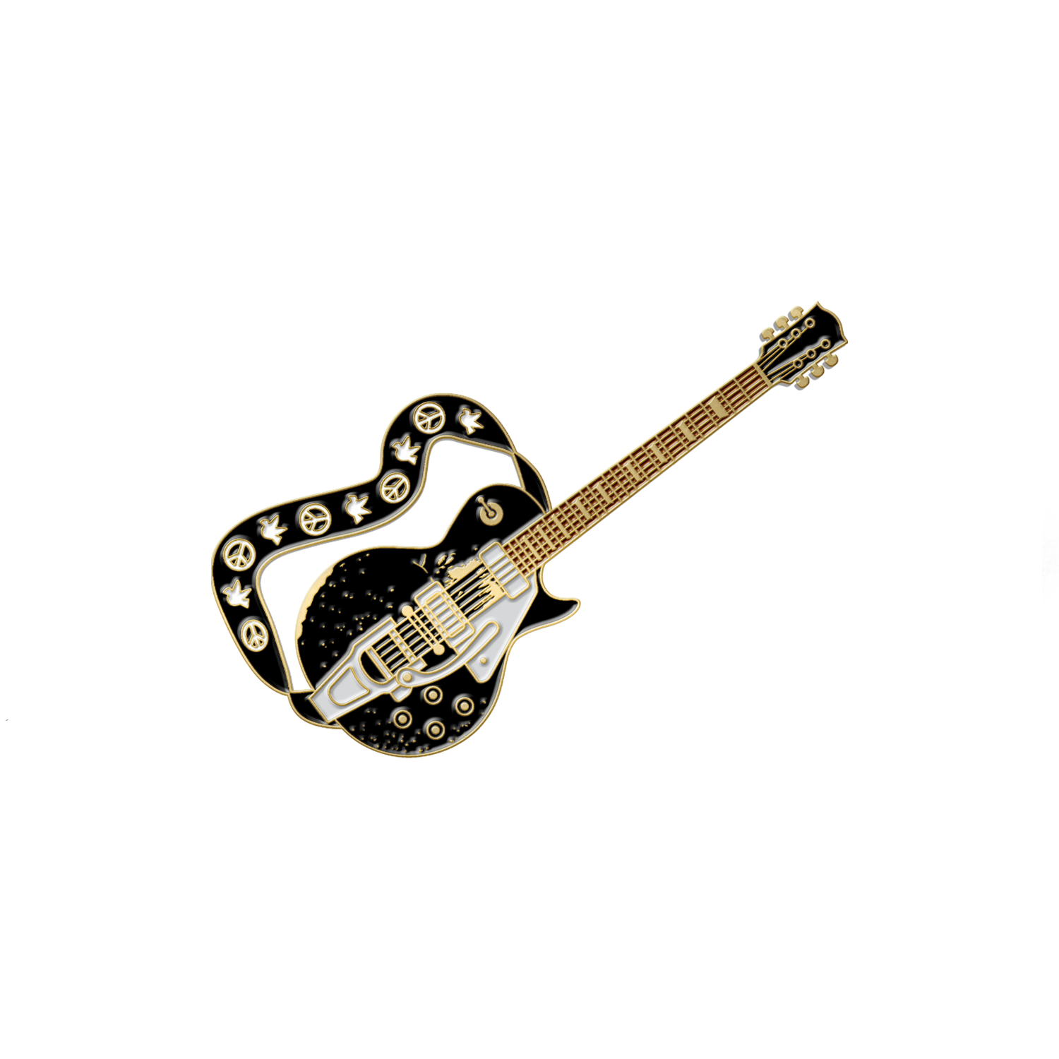 Old Black Enamel Pin | Neil Young US Official Store