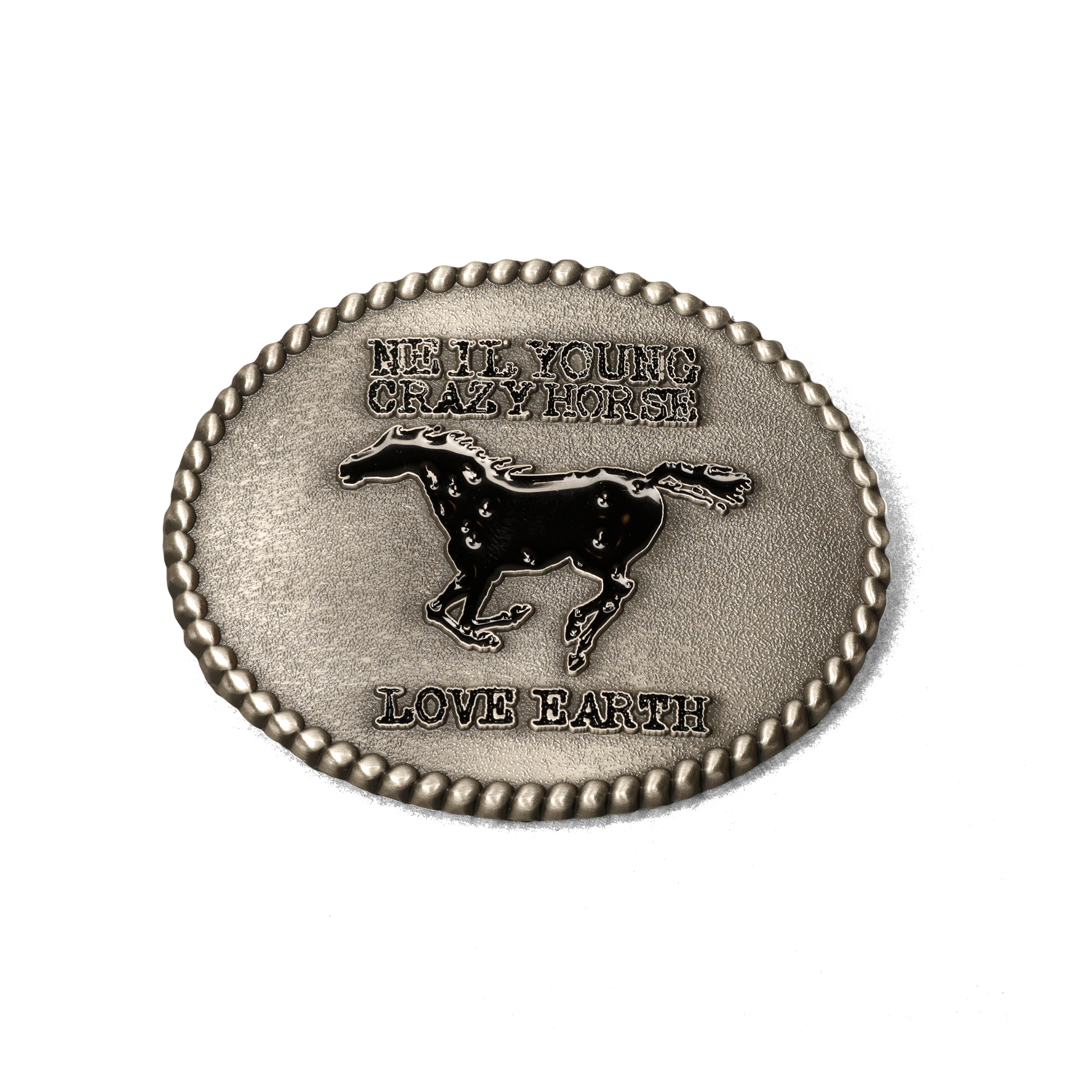Love Earth Belt Buckle | Neil Young US Official Store