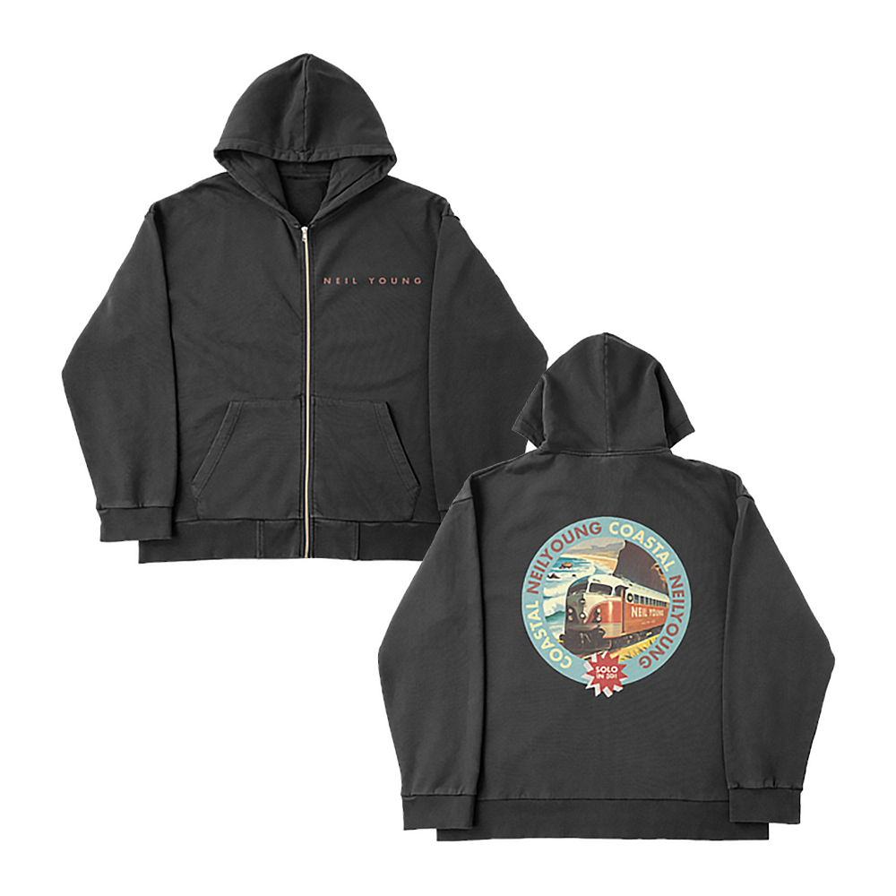 Coastal Tour Train Zip Up | Neil Young US Official Store